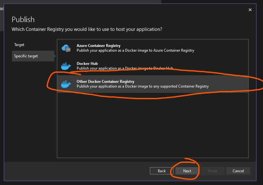 Deploying a .NET core app on OCI (Container instance)